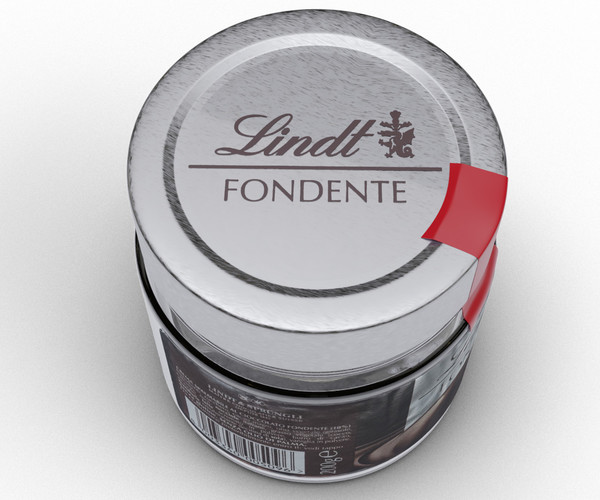 ArtStation - 3D Lindt chocolate spread jar | Resources