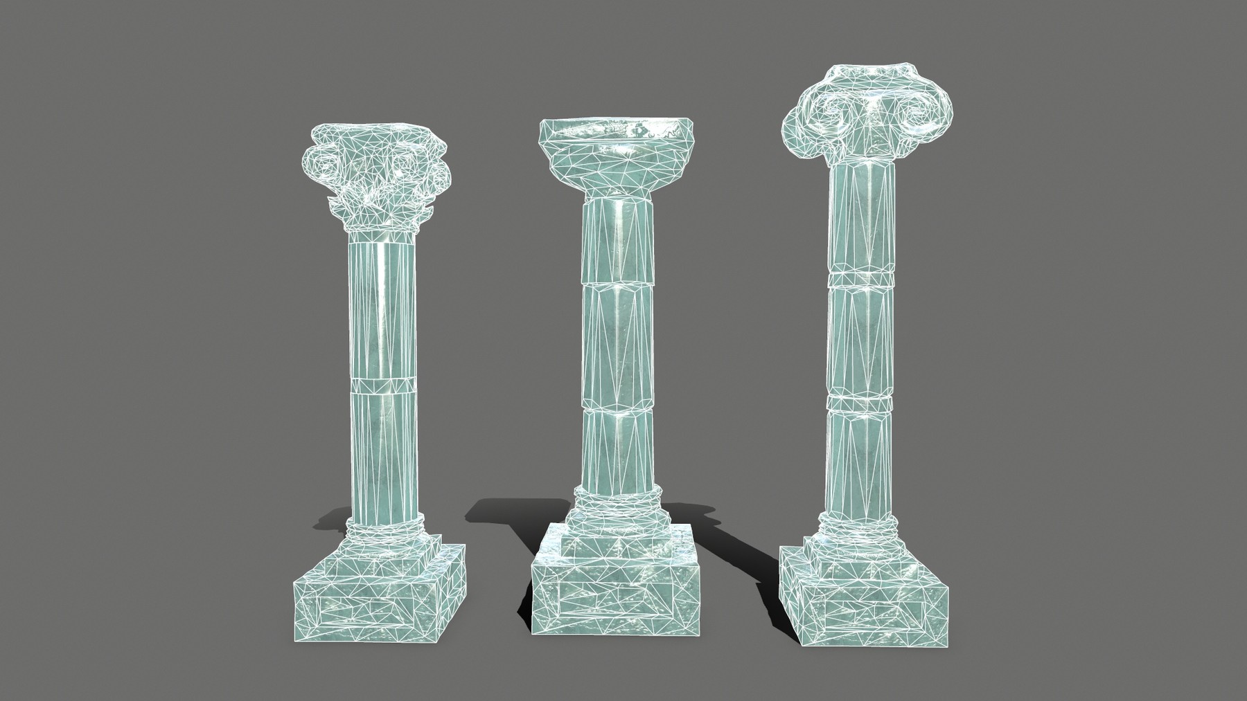 ArtStation - Pillar Set | Game Assets