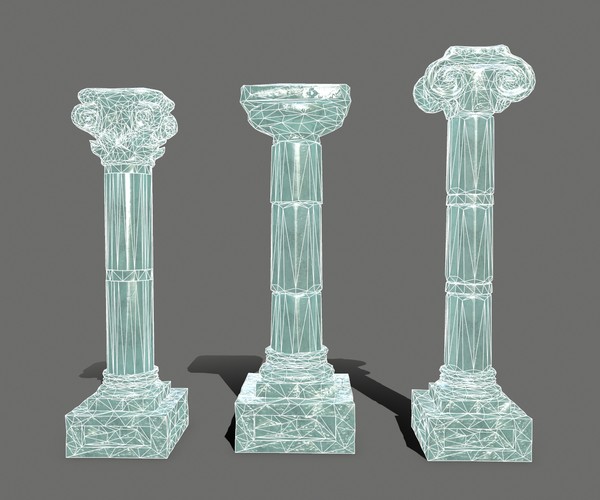 ArtStation - Pillar Set | Game Assets