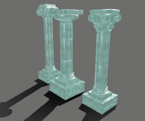 ArtStation - Pillar Set | Game Assets