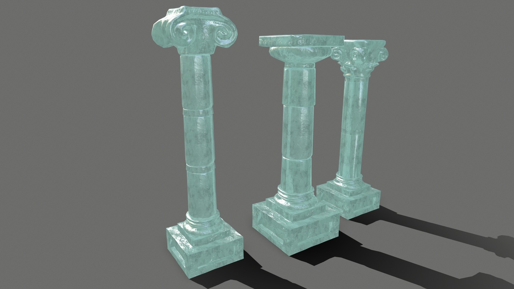 ArtStation - Pillar Set | Game Assets