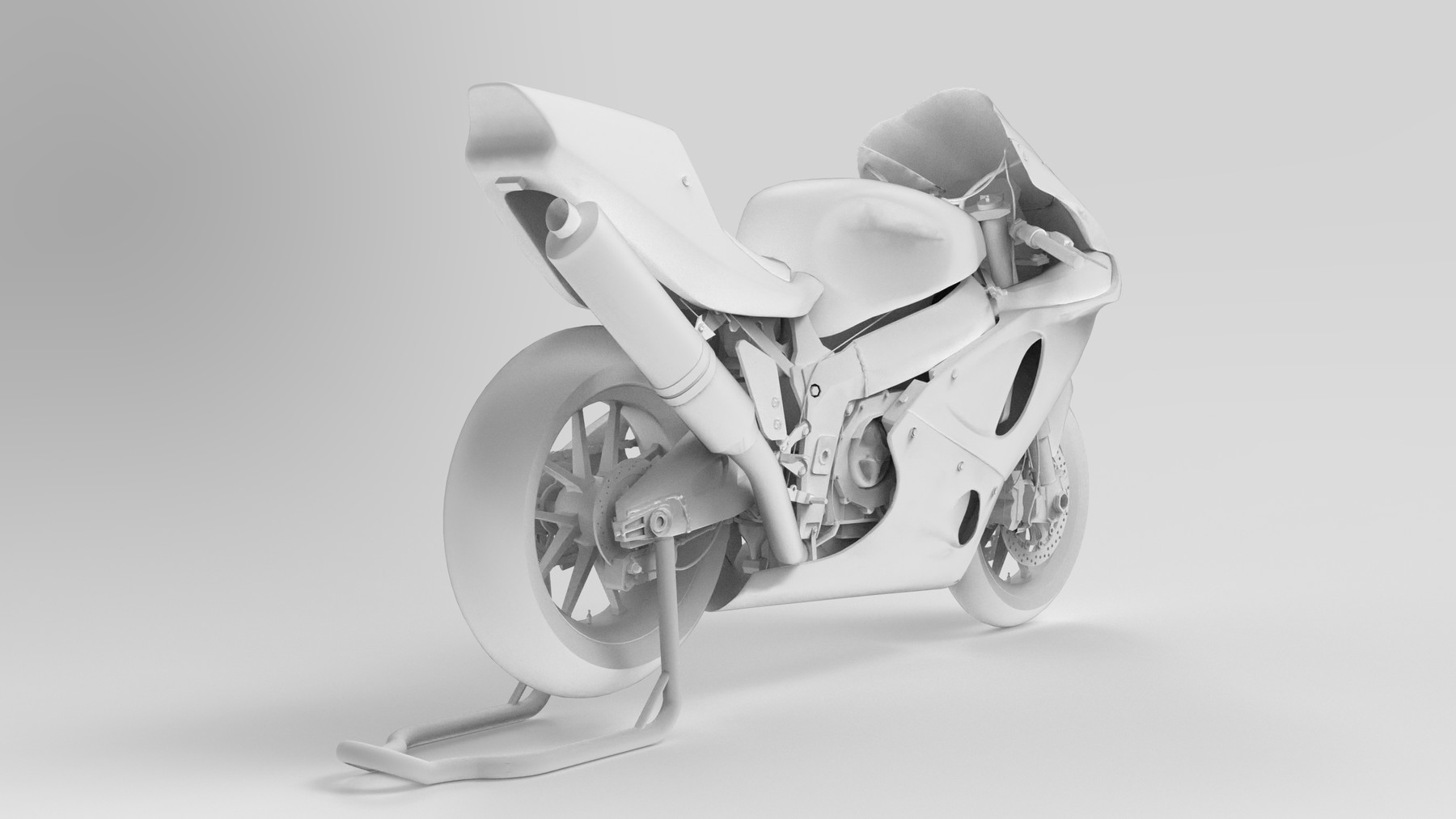 ArtStation - Kawasaki Ninja zx7rr | Resources