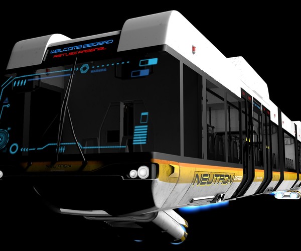 ArtStation - Cyberpunk Style Air Subway | Game Assets