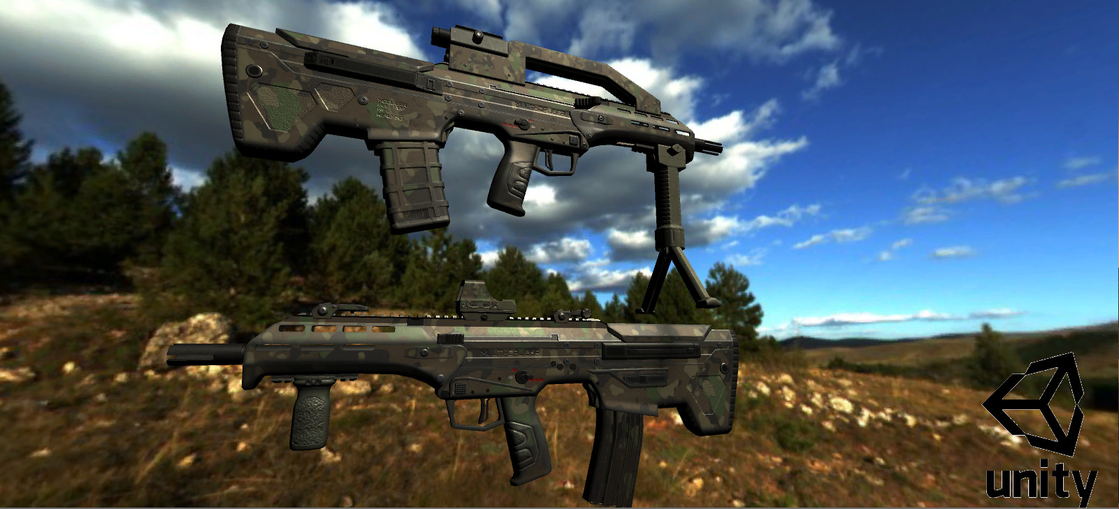 ArtStation - Modular Bullpup Rifle- Standard Variant | Resources