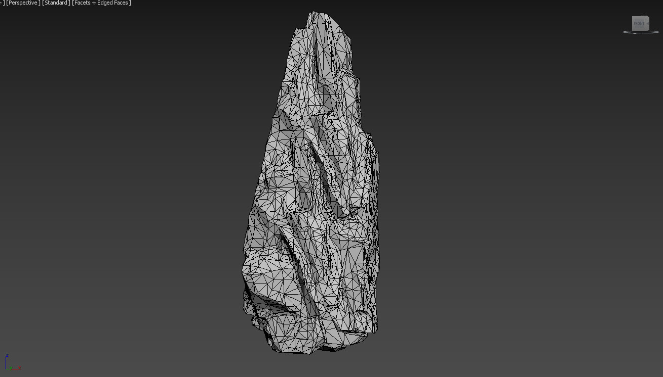 ArtStation - Low poly Black Granite Rock Formation Pack 200207 | Game ...