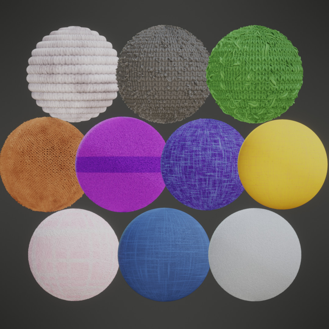ArtStation - Stylized PBR Textures Bundle | Game Assets