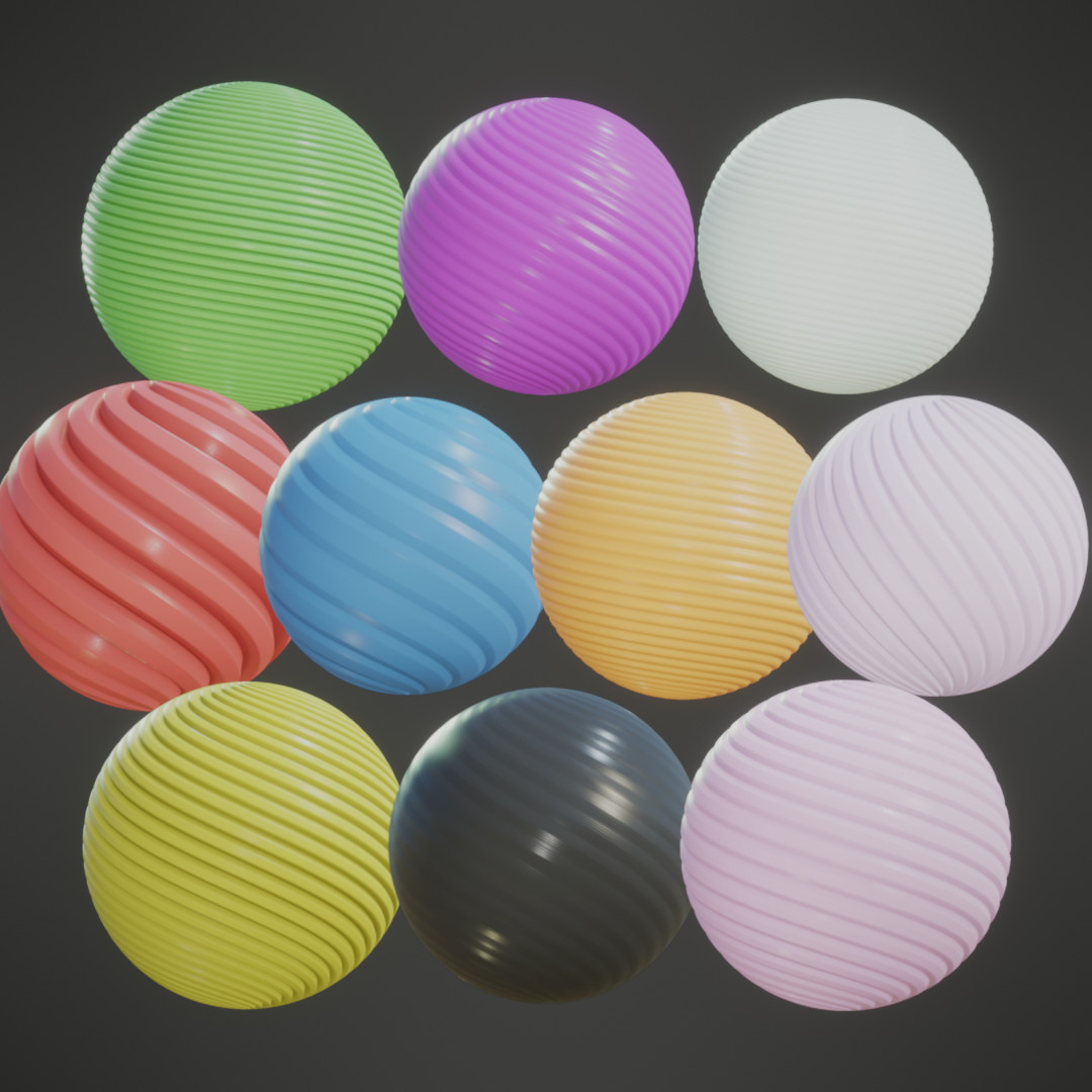 ArtStation - Stylized PBR Textures Bundle | Game Assets