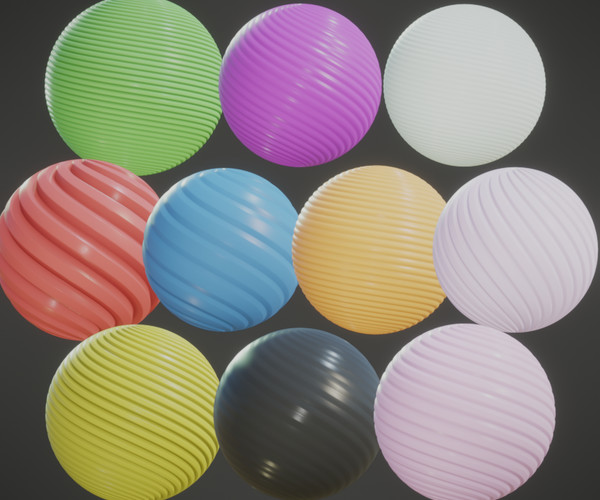 ArtStation - Stylized PBR Textures Bundle | Game Assets