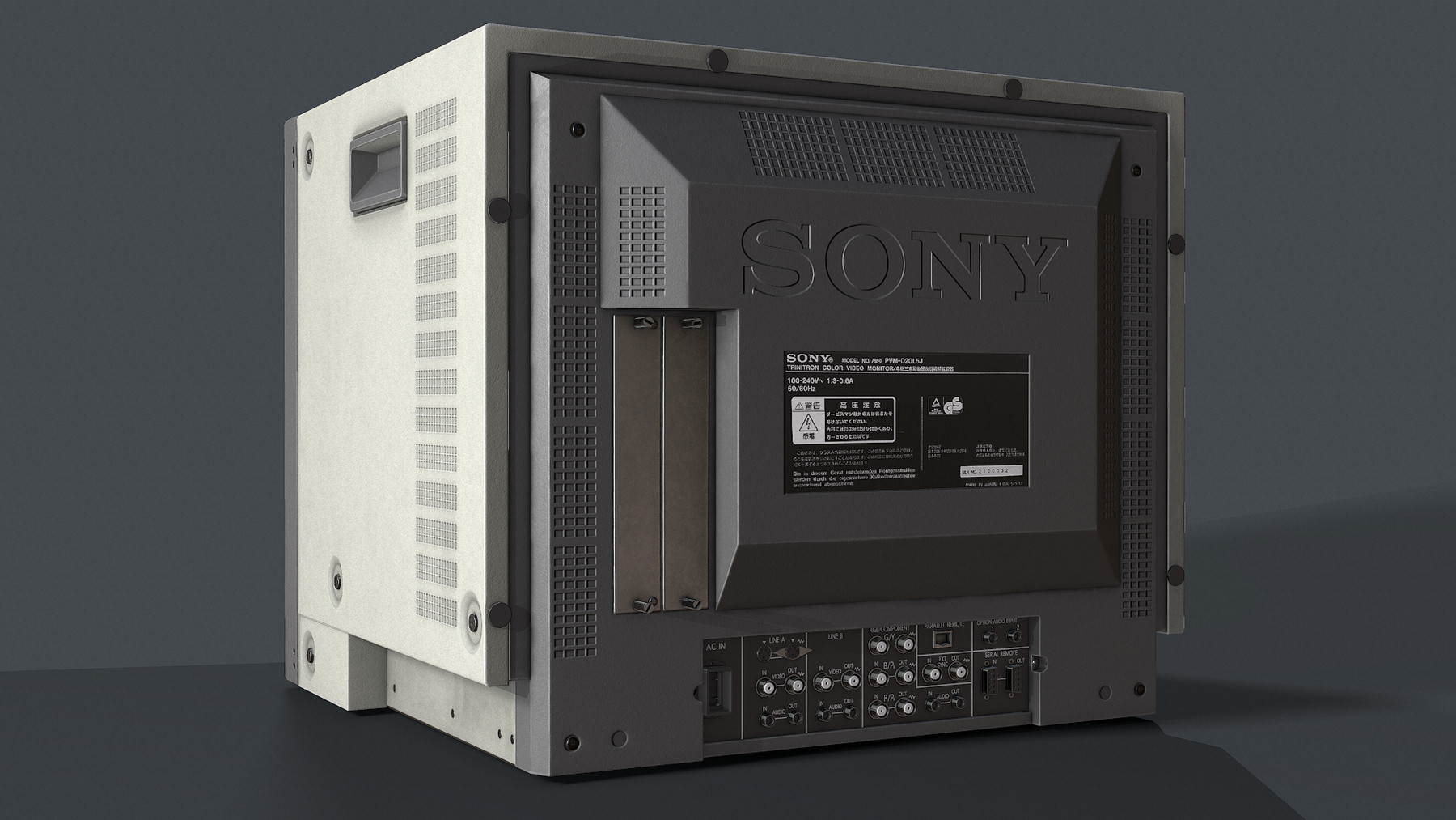 ArtStation - Sony CRT TV | Game Assets
