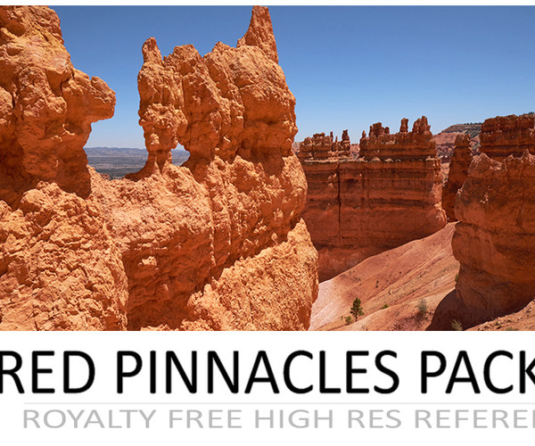 ArtStation - RED PINNACLES PACK | Resources