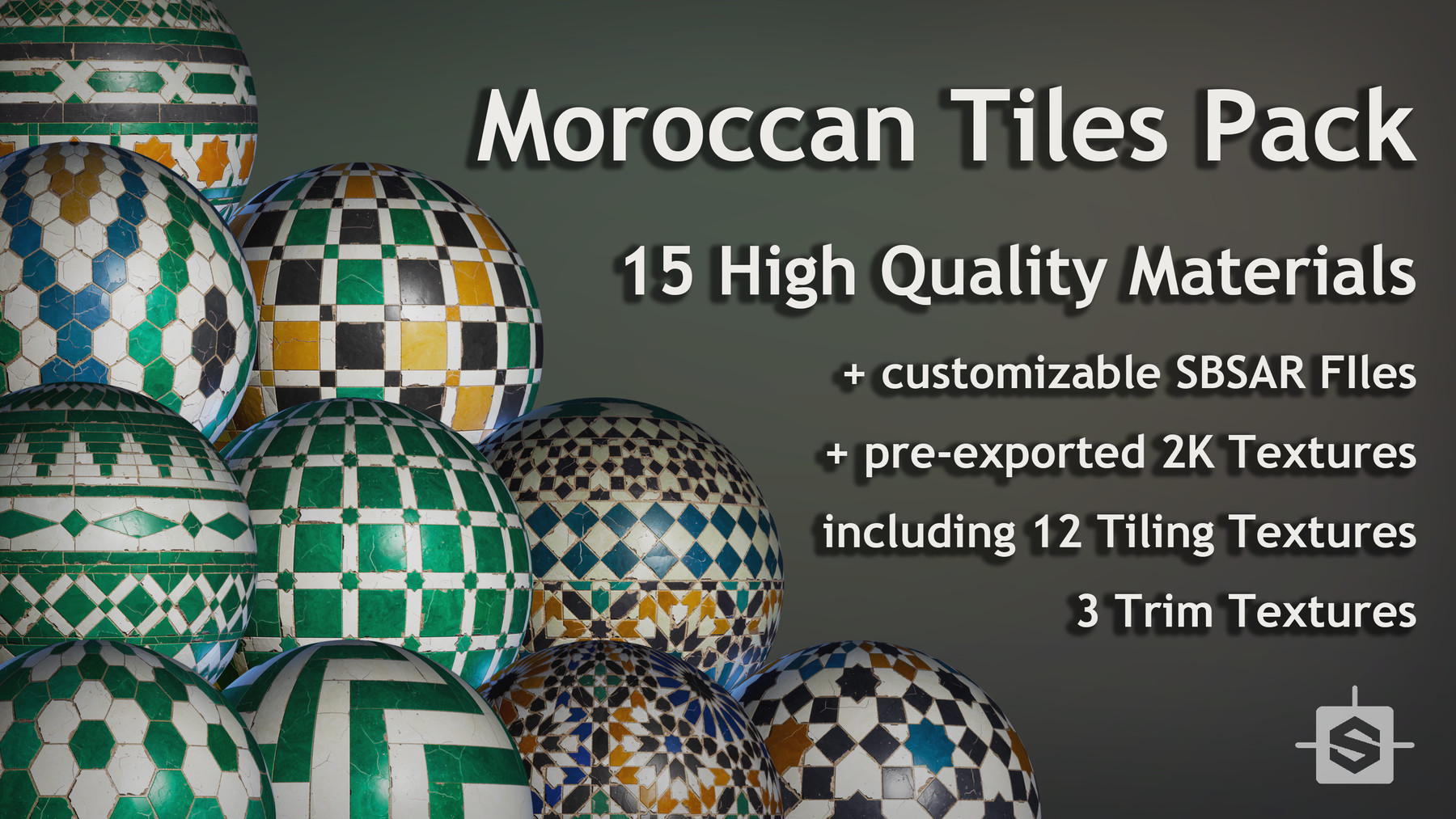 ArtStation - Moroccan Tiles Pack | Resources