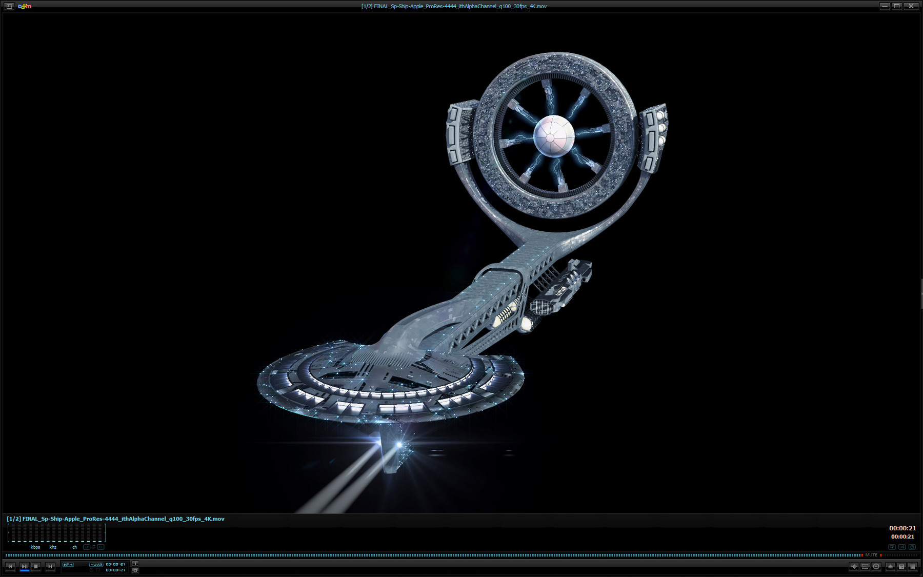 ArtStation - Alien Spaceship (4K, Alpha Channel) | Resources