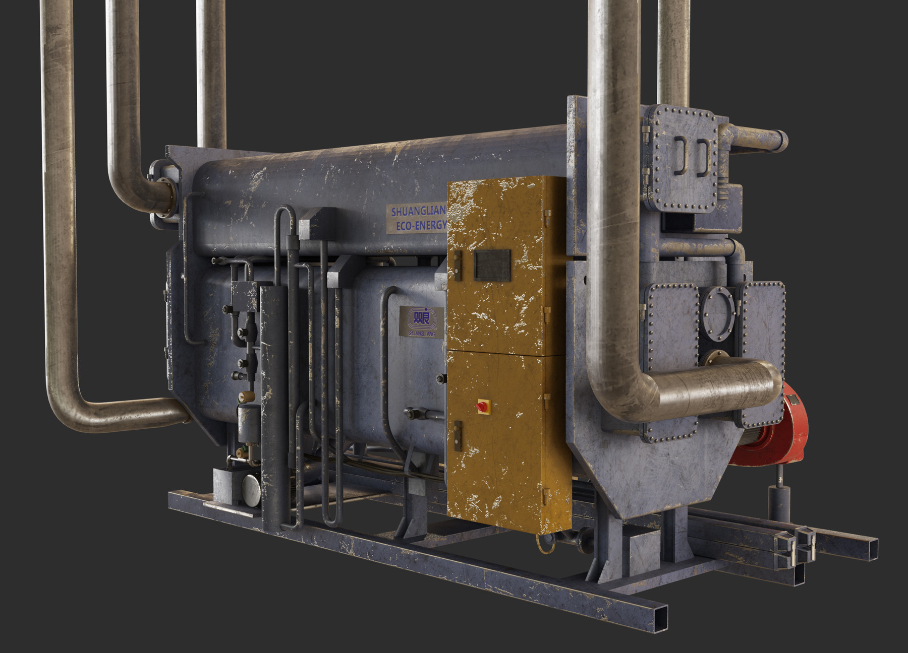 ArtStation - Absorption Chiller & Pressure Tank | Resources