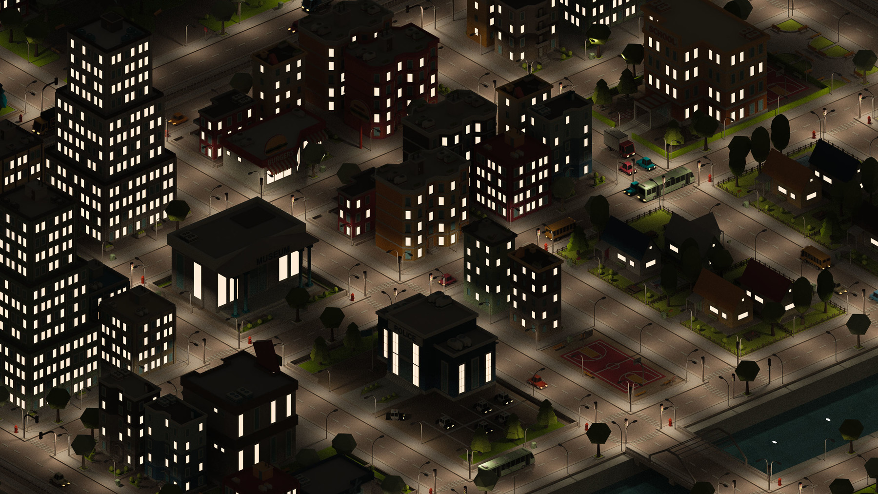 ArtStation - Cartoon City Pack Lowpoly | Game Assets