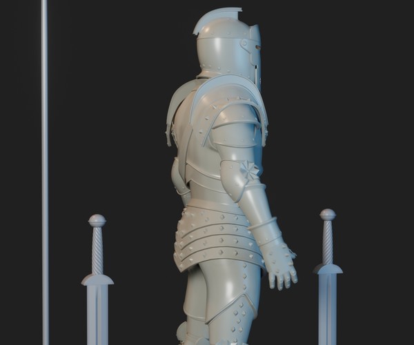 ArtStation - Knight 04 for 3D printing | Resources