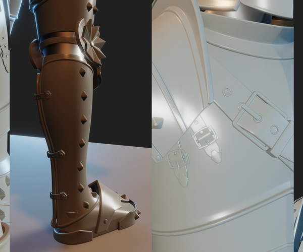ArtStation - Knight 04 for 3D printing | Resources