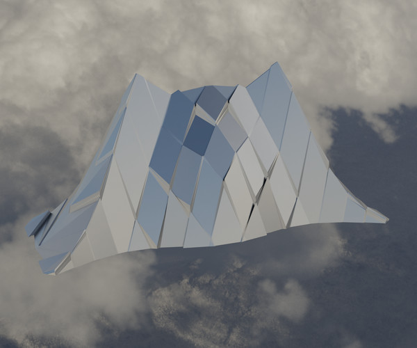 ArtStation - Silver Peak Structure Wall | Game Assets