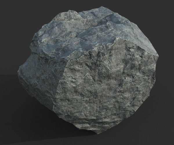ArtStation - Sharp Rock Formation Pack A 191226 - Black | Game Assets