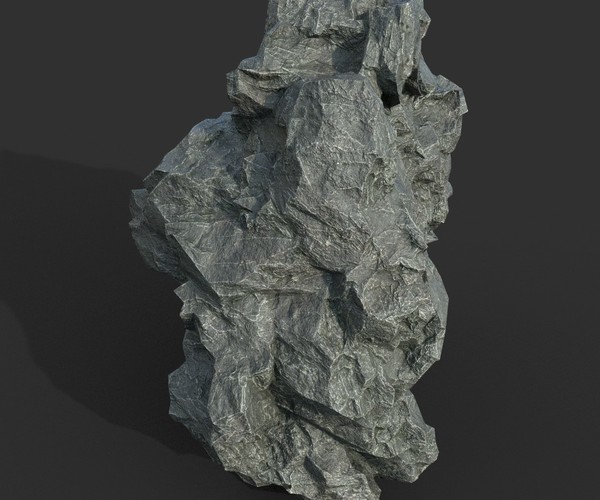 ArtStation - Sharp Rock Formation Pack A 191226 - Black | Game Assets