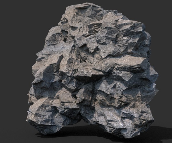 ArtStation - Gray Rock Formation Pack B 191227 - Gray | Resources