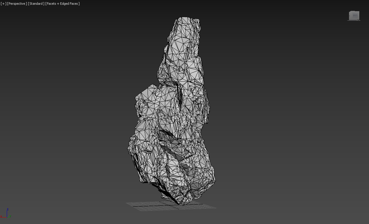 ArtStation - Sharp Rock Formation Pack C 191226 - Brown | Game Assets