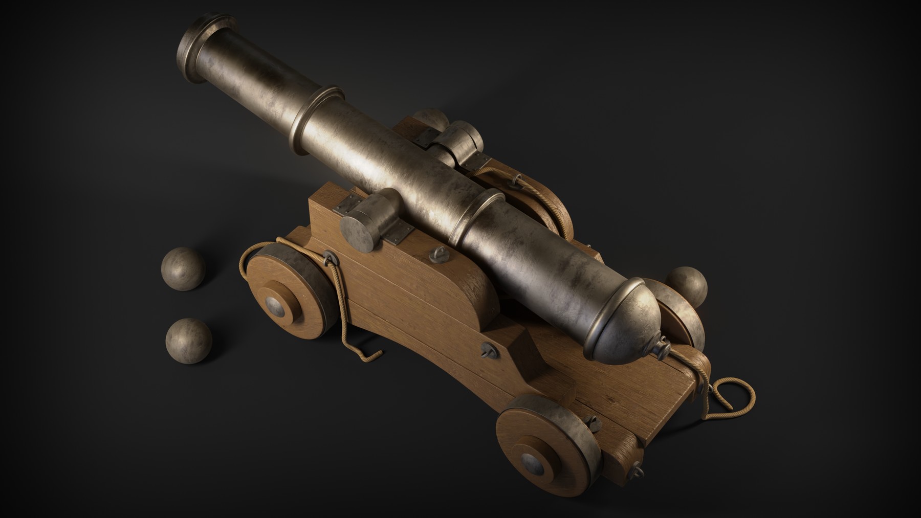 ArtStation - War Cannon (3d Model) | Resources