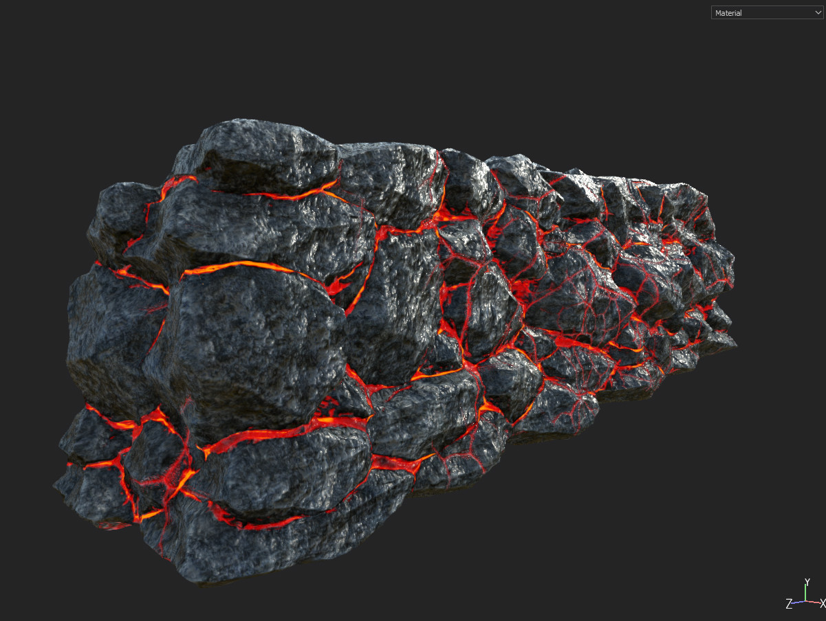 ArtStation - Free 3D Model Rock Walls Pack | Game Assets