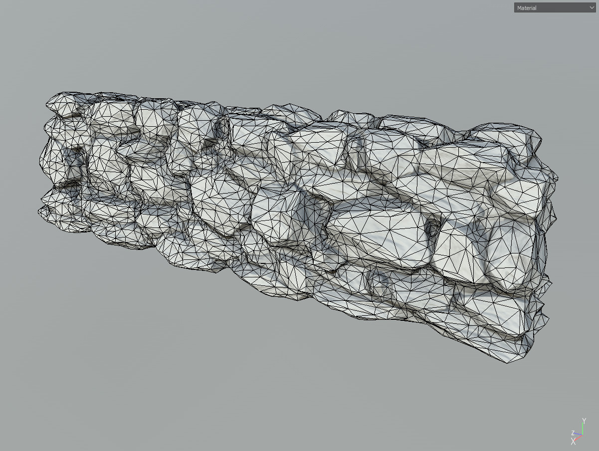 ArtStation - Free 3D Model Rock Walls Pack | Game Assets