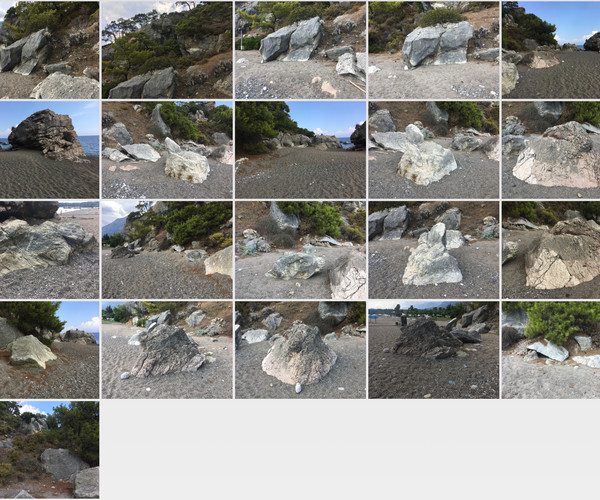ArtStation - Beach Rocks - Reference images Pack | Resources