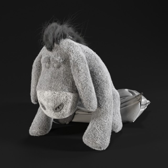 ArtStation - Eeyore Toy | Resources