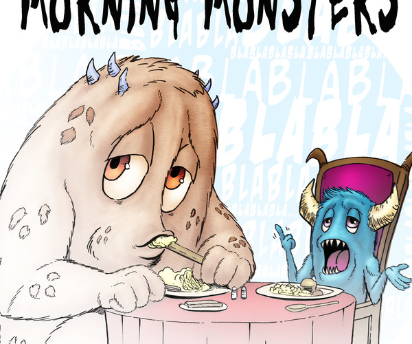 ArtStation - Morning Monsters, vol 1 | Books & Comics