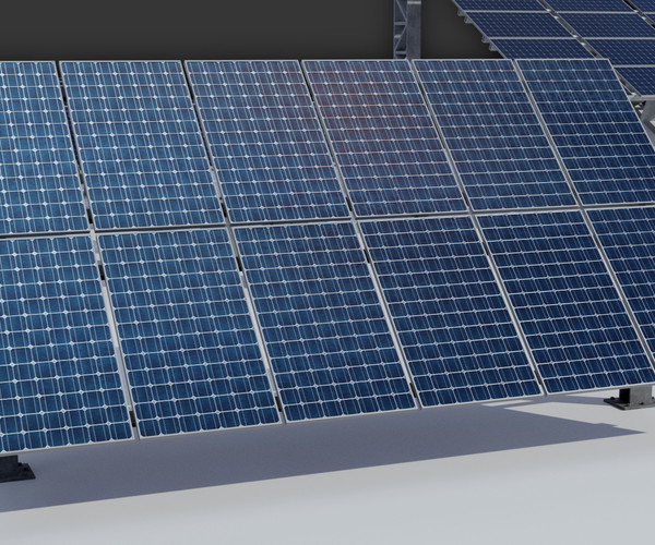 ArtStation - Solar Panels 3D Kit (.fbx - .obj - .blend) | Resources