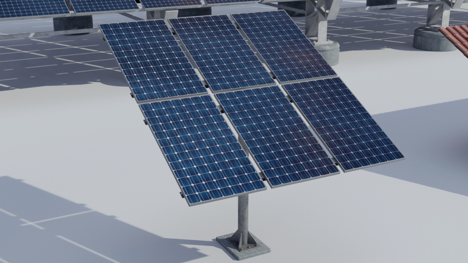 ArtStation - Solar Panels 3D Kit (.fbx - .obj - .blend) | Resources