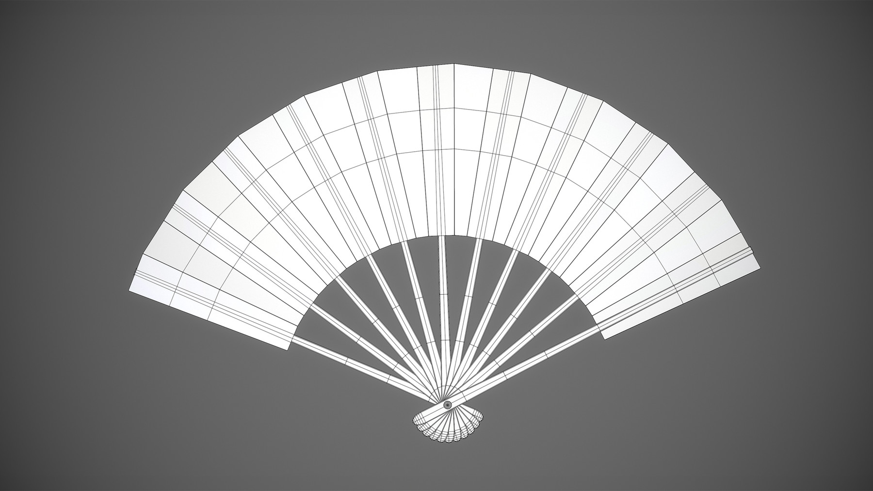 ArtStation - Japanese hand fan | Game Assets