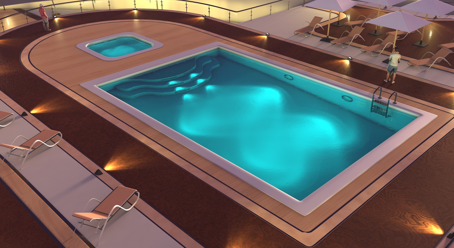 ArtStation - Tower - Rooftop and Inside | Game Assets