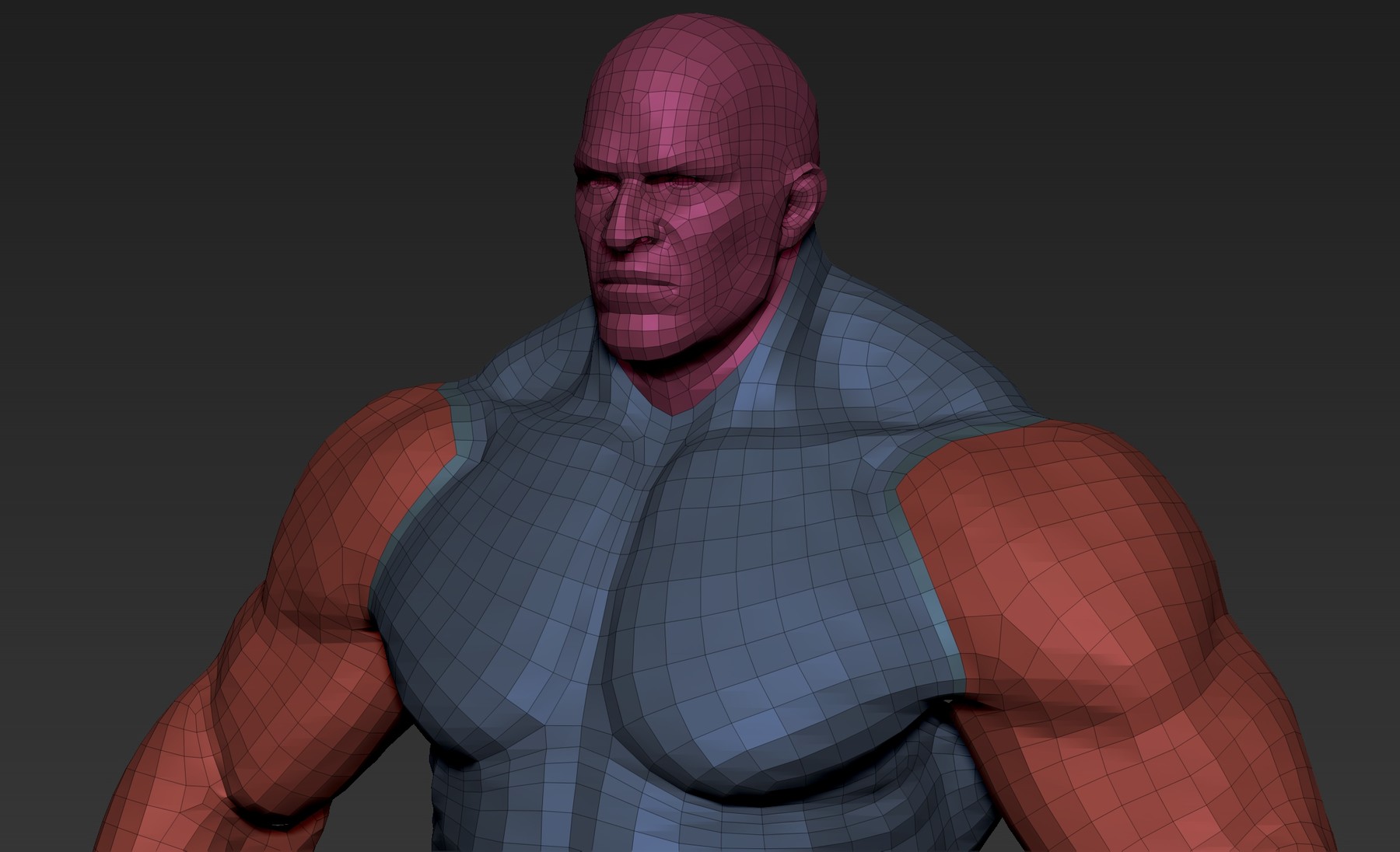 ArtStation - Giant Muscular Man Basemesh | Resources