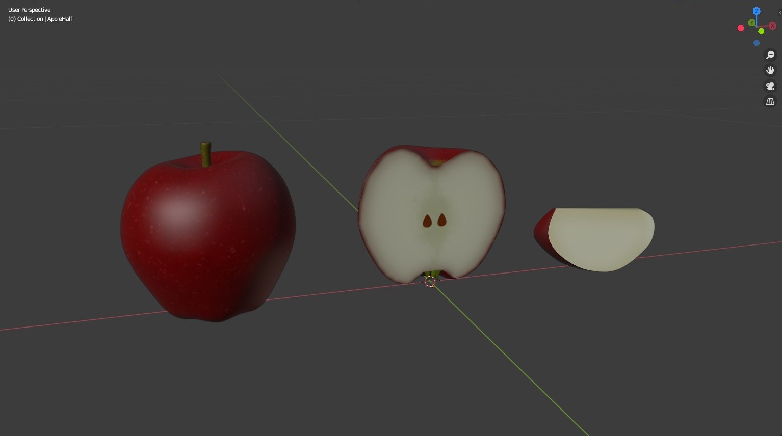 ArtStation - Apple 3D Model | Game Assets