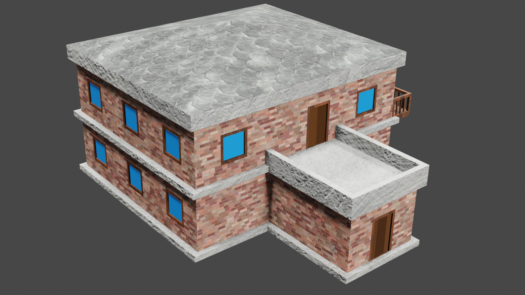 ArtStation - House 2 | Game Assets