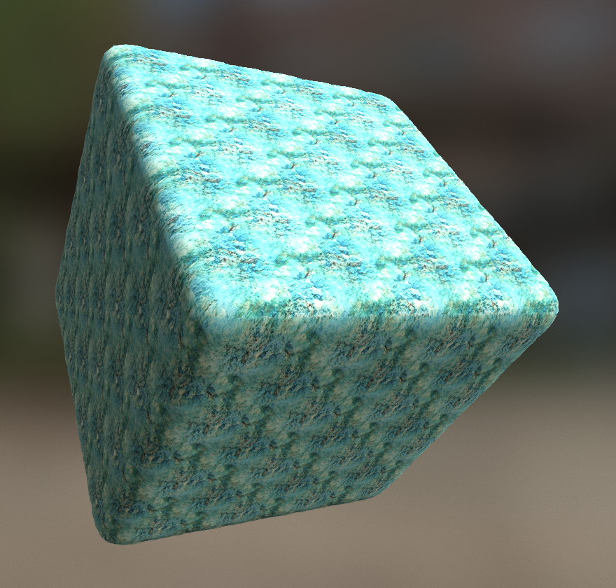 ArtStation - Blue Turquoise Rough Rock Texture | Game Assets