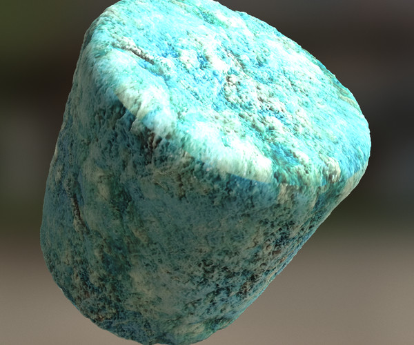 ArtStation - Blue Turquoise Rough Rock Texture | Game Assets