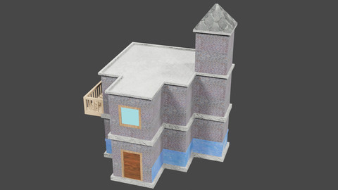 ArtStation - House 9 | Game Assets