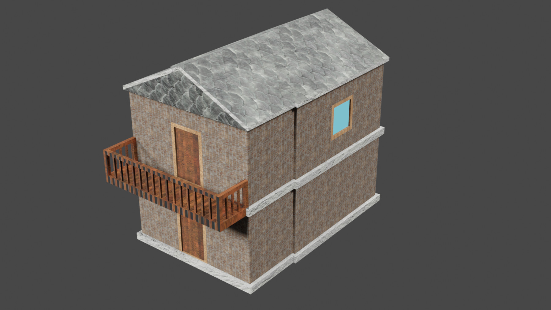 ArtStation - House 8 | Game Assets