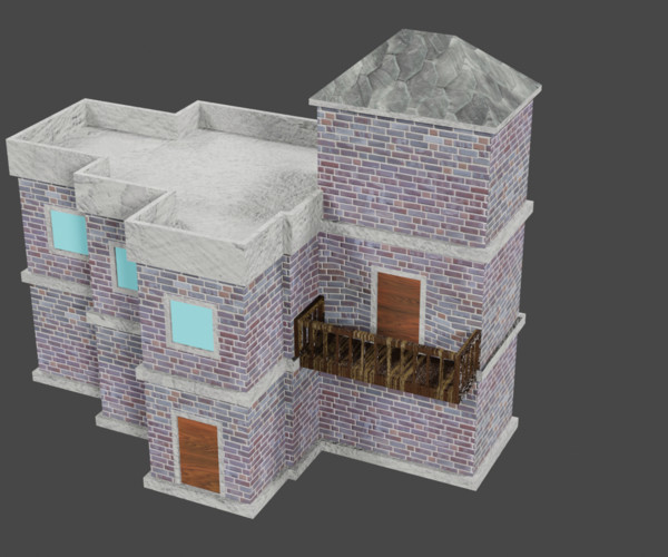 ArtStation - House 10 | Game Assets