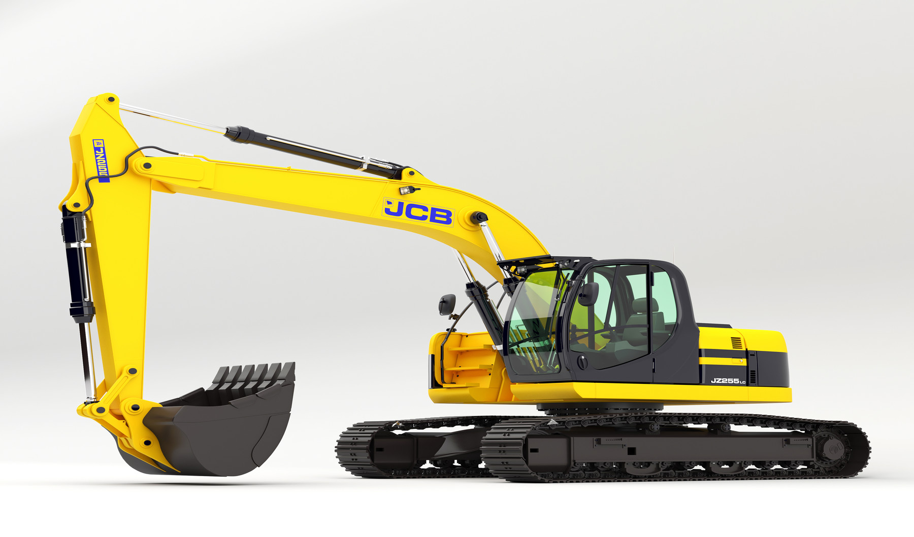 ArtStation - JCB-JZ255 Excavator rigged 3D model | Resources