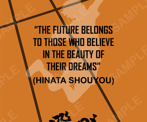 ArtStation - Haikyuu!! - Hinata's Quote | Artworks