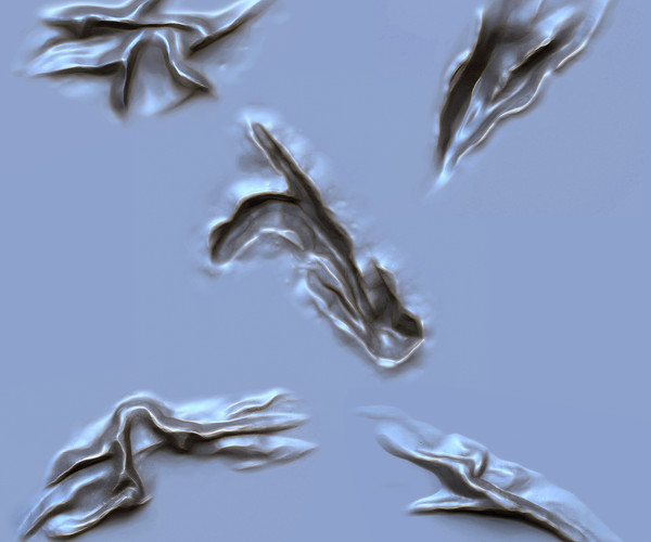 ArtStation - Zbrush - Metal Damage Brushes | Brushes