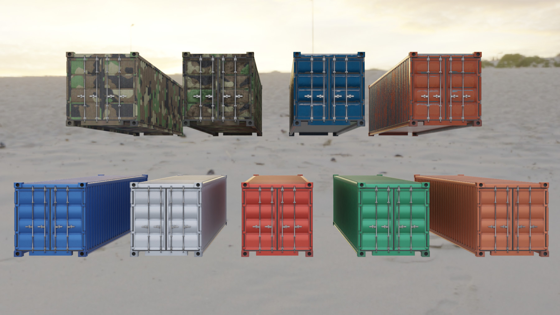 ArtStation - Shipping Container | Game Assets