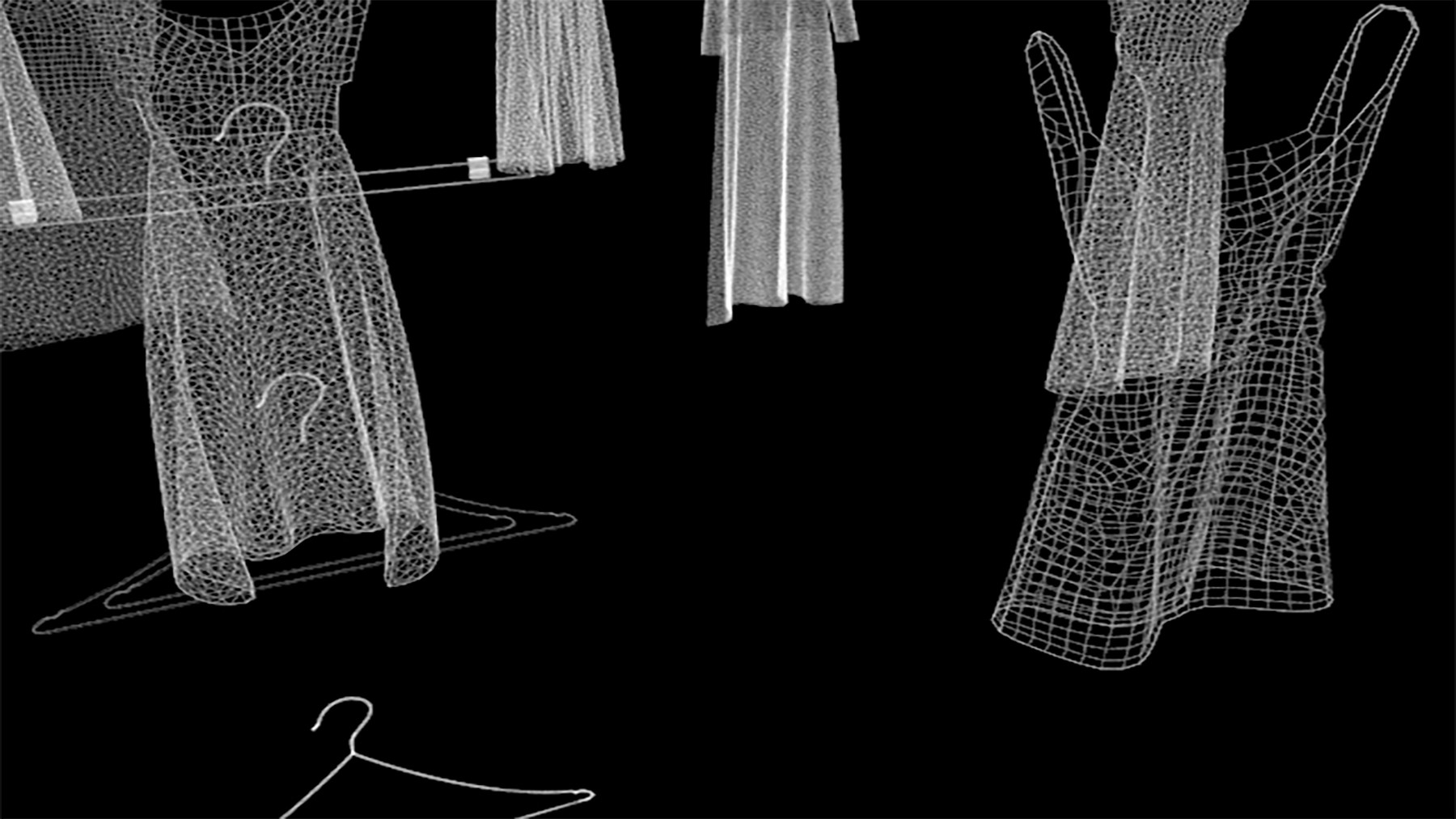 ArtStation - 10 dress on hanger collection (included 3 types of hanger ...