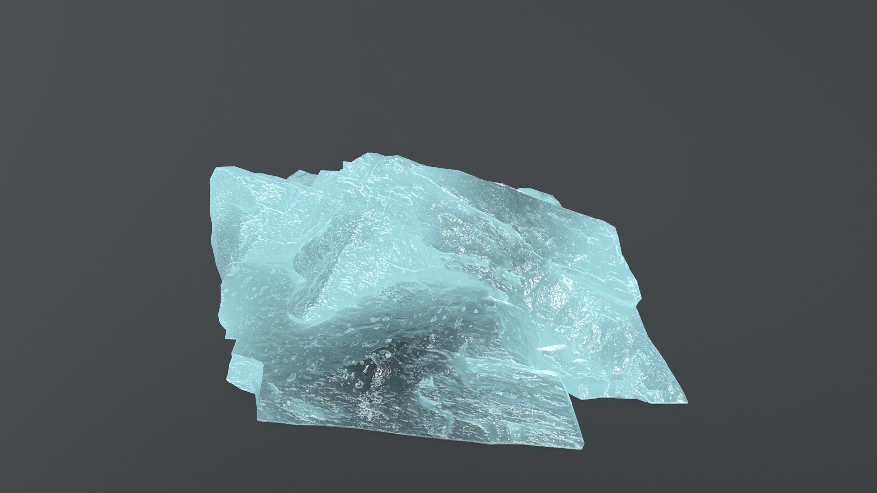 ArtStation - ice rock set | Game Assets