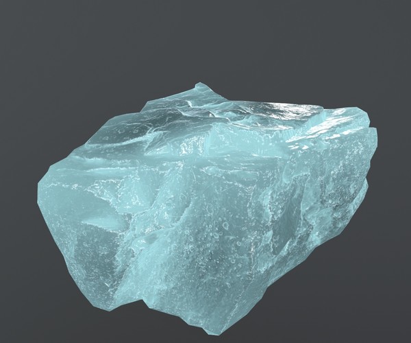 ArtStation - ice rock set | Game Assets